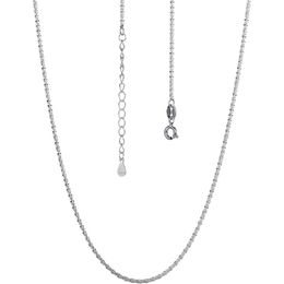 Firetti Herren Silberkette &raquo;Schmuck Geschenk Silber Armband Kette Fu&szlig;kette Bauchkette Criss-Cross&laquo; in verschiedenen L&auml;ngen erh&auml;ltlich silber 100, 