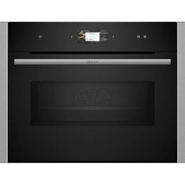 Neff Backofen mit Mikrowelle N 90 &raquo;C24MS31N0&laquo; mit EasyClean Zeit- & platzsparende Mikrowellen-Kombi mit Easy Clean Reinigung grau Einheitsgr&ouml;&szlig;e 