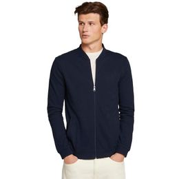 Tom Tailor Denim Herren Tom Tailor Denim Sweatjacke in Blousonform blau S