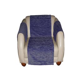 WIRTH Sofahusse &raquo;Miriam&laquo; 2-er Set, Armlehnenschoner, Ma&szlig;: 60 x 40 cm, 2 St&uuml;ck blau Kunstfaser Kunstfaser