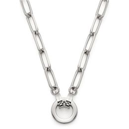 Leonardo Damen Leonardo Charm-Kette &raquo;Estrella Clip&Mix&laquo; silber 45, Edelstahl, L: 45 B: 5,2mm