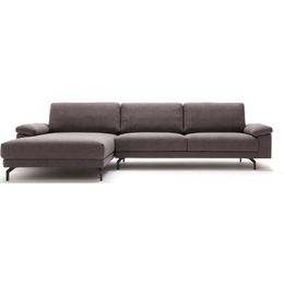 Creation BY ROLF BENZ Ecksofa &raquo;CR.450 elegantes Designsofa mit hohem Sitzkomfort&laquo; lila B/H/T: 274cm x 95cm x 178cm, Stoff, Recamiere links