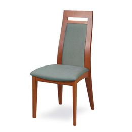 Home Affaire Esszimmerstuhl &raquo;CLIO&laquo; () 2 Stk.Stuhl mit wasserabweisender Stoff braun Massivholz B/H/T: 48cm x 101cm x 58cm, 2 Stk.
