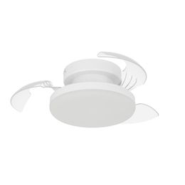 Eglo LED Deckenleuchte &raquo;HOVLEY&laquo; LED-Modul 1 Stk. Kaltwei&szlig; Neutralwei&szlig; Warmwei&szlig; LED Ventilator mit Beleuchtung - in wei&szlig; - &Oslash;41cm - 3 Geschwindigkeiten 
