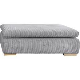 Home Affaire Polsterhocker &raquo;Katja, B: 118 cm - OTTO. Verl&auml;ssliche Qualit&auml;t.&laquo; individuell zu kombinieren grau 100% Polyester B/H/T: 118cm x 43cm x 74cm