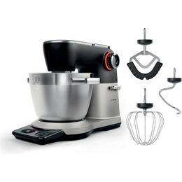 Bosch K&uuml;chenmaschine &raquo;Serie 8, 9 Automatikprogramme, integrierte Waage, Timer, 6l Sch&uuml;ssel&laquo; Edelstahlsch&uuml;ssel, 3 R&uuml;hrwerkzeuge sp&uuml;lmaschinenfest, 7 