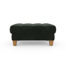 Sit & More sit&more Stauraumhocker &raquo;Westham&laquo; wahlewise mit/ohne Federkern gr&uuml;n 90% Polyester 10%Polyamid B/H/T: 101cm x 47cm x 66cm, Struktur weich,mit Federkern