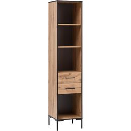 Schildmeyer Aktenregal &raquo;Serie 2000&laquo; beige Holzwerkstoff B/H/T: 40,2cm x 194,2cm x 39cm, 4 Stk. offene F&auml;cher