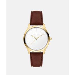Liebeskind Berlin Damen Quarzuhr &raquo;Basic Staples&laquo; Armbanduhr, Damenuhr, Lederarmband, analog Einheitsgr&ouml;&szlig;e