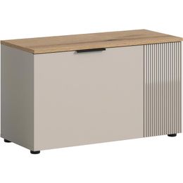 Home Affaire Sitzbank &raquo;EDIL, Breite 80cm, 2 T&uuml;ren, 4 F&auml;cher&laquo; moderne Farbkombination, Platz f&uuml;r ca. 6 Paar Schuhe, 1 Stk. tlg. Garderobenbank, Bank, 