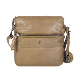 Harbour 2nd Damen Harbour 2nd Handtasche &raquo;Taliza2&laquo; Damen, Handtasche, Umh&auml;ngetasche, Schultertasche mit Logoanh&auml;nger gr&uuml;n B/H/T: 18cm x 19cm x 4cm