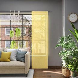 Neutex for you! Schiebegardine &raquo;Libre-ECO&laquo; Paneelwagen 1 Stk. tlg. 60 x 245 cm (B x H) gelb Jacquard, Polyester 245cm, Paneelwagen, 60cm