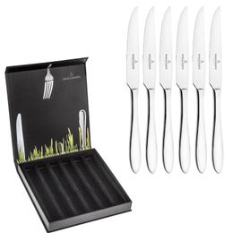 Steakmesser &raquo;Bozen, im Geschenkkarton&laquo; praktisches Steakmesser-Set silber Edelstahl 6 tlg.