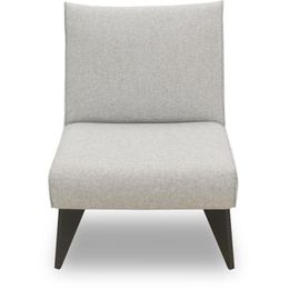 LOOKS by Wolfgang Joop Sessel &raquo;Looks XVII&laquo; silber 100% Polyester Struktur fein, ohne Deko, B/H/T: 70cm x 87cm x 88cm