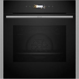 Neff Backofen N 70 &raquo;B24CR31N0&laquo; mit Teleskopauszug nachr&uuml;stbar mit Hydrolyse Backen auf 3 Ebenen mit CircoTherm & einfache Easy Clean Reinigung grau 
