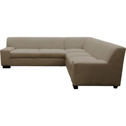 OTTO home Ecksofa &raquo;Faxe 249 x 214 cm, auch mit Schlaffunktion&laquo; L-Form, aus haustierfreundlichem Pet Friendly Cord beige 90% Polyester, 10% Nylon B/H/T