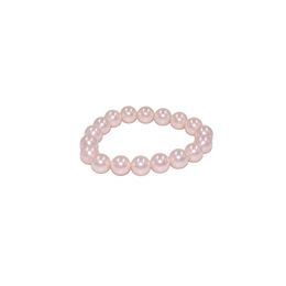 Firetti Armband &raquo;Schmuck Geschenk Armschmuck Armkette&laquo; Made in Germany - mit Muschelkernperle rosa 20cm, Perlen Silikon