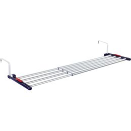 Leifheit Heizk&ouml;rper-W&auml;schetrockner &raquo;Quartett 42 Extendable&laquo; Trockenl&auml;nge: verstellbar von ca. 2,2 m - 4,2 m blau Aluminium, Kunststoff, Metall Einheitsgr&ouml;&szlig;e