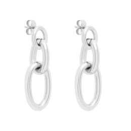 Tamaris Damen Paar Ohrh&auml;nger &raquo;Elegant Chunky&laquo; silber Edelstahl