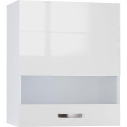 KOCHSTATION Glash&auml;ngeschrank &raquo;KS-Cara&laquo; Breite 60 cm wei&szlig; wei&szlig;, B/H/T: 60cm x 70,4cm x 34,9cm, T&uuml;ren: 1 Stk.