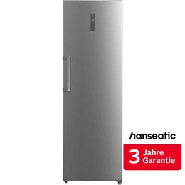 Hanseatic K&uuml;hlschrank &raquo;HKS18560CNFI&laquo; 185 cm hoch 59,5 cm breit inkl. 3 Jahre Herstellergarantie silber Abtauautomatik