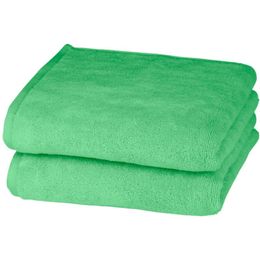 Ross Handt&uuml;cher &raquo;Sensual 9000&laquo; mit Aloe-Vera-&Ouml;l veredelt blau Frottier, Obermaterial: 100% Baumwolle B/L: 50cmx100cm, 2 Stk., Frottier