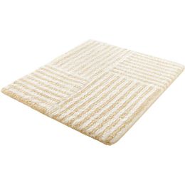 Kleine Wolke Badematte &raquo;Chelsea, Badvorleger, Badezimmer Teppich&laquo; H&ouml;he 20 mm rutschhemmend beschichtet fu&szlig;bodenheizungsgeeignet Badteppich, modernes Design, 