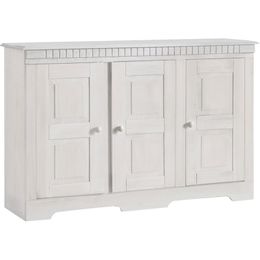 OTTO home Sideboard &raquo;Lisa&laquo; Kommode aus massivem Kiefernholz, in 2 Breiten lieferbar wei&szlig; Massivholz B/H/T: 122cm x 80cm x 35cm
