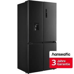 Hanseatic Multi Door &raquo;HCD18983CWDBI&laquo; 189,8 cm hoch 83,3 cm breit inkl. 3 Jahre Herstellergarantie silber Wasserspender