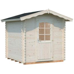 Palmako Gartenhaus &raquo;Vivian&laquo; 3,8 qm transparent Massivholz Fu&szlig;boden im Gartenhaus, ohne Dacheindeckung