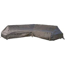 winza outdoor covers Gartenm&ouml;bel-Schutzh&uuml;lle geeignet f&uuml;r Loungeset, Ma&szlig;e 272/232x272/232x94x65/24 cm grau Polypropylen (PP) B/H/L: 272cm x 65cm x 