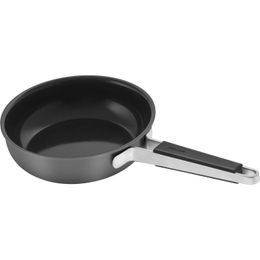 Zwilling Bratpfanne &raquo;Pure&laquo; Edelstahl 18/10 1 Stk. tlg. Keramikbeschichtung, Stay-Cool Griffe, Edelstahl grau &Oslash; 20cm + H&ouml;he 19,3cm