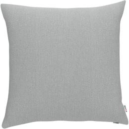 Neutex for you! Dekokissen &raquo;Monza-ECO&laquo; ohne F&uuml;llung grau Bezug: 53% Polyester, 44% Baumwolle, 3% sonstige Fasern B/L: 38cm x 38cm, 1 Stk.
