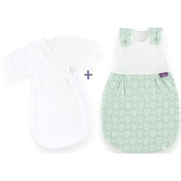 Tr&auml;umeland Babyschlafsack &raquo;Set Kuschelhase&laquo; bunt Obermaterial: 100% Baumwolle 68/74, umlaufender Rei&szlig;verschluss