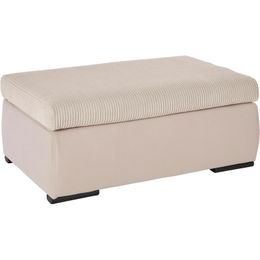 Home Affaire Polsterhocker &raquo;Win, B: 97 cm - OTTO. Verl&auml;ssliche Qualit&auml;t.&laquo; individuell zu kombinieren beige 100% Polyester B/H/T: 97cm x 40cm x 66cm, 