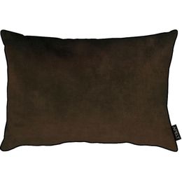 Apelt Dekokissen &raquo;Ruby&laquo; Kissenh&uuml;lle mit F&uuml;llung, 1 St&uuml;ck braun Polyester B/L: 35cm x 45cm, 1 Stk.