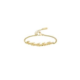 Lacoste Armkette &raquo;CROCODILE&laquo; wahlweise mit oder ohne Stein gold 19cm, ohne Stein, Edelstahl