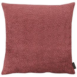 Apelt Dekokissen &raquo;Toulouse&laquo; Chenille mit 3D-Effekt rosa Polyester B/L: 59cm x 59cm, 1 Stk.