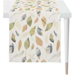 Apelt Tischl&auml;ufer &raquo;3406&laquo; beige Baumwolle, Polyester B/L: 140cm x 48cm, 1 Stk., rechteckig