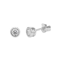 Tom Tailor Damen Tom Tailor Paar Ohrstecker &raquo;Schmuck Geschenk Silber 925 Solit&auml;r&laquo; mit Zirkonia (synth.) silber Silber 925 (Sterlingsilber)