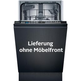 Siemens vollintegrierbarer Geschirrsp&uuml;ler iQ100 &raquo;SR61HX16KE&laquo; 10 Ma&szlig;gedecke InfoLight - erlischt bei Beendigung des Sp&uuml;lvorgangs silber W&auml;hlen und 