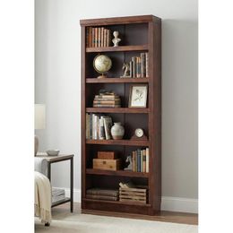 OTTO home B&uuml;cherregal &raquo;Soeren Regal B/T/H: 80/29/185 cm, 6 F&auml;cher&laquo; aus massiver Kiefer, FSC -zertifiziert braun Massivholz B/H/T: 80cm x 185cm x 29cm,