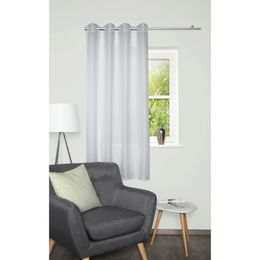 Vorhang &raquo;BENOGA&laquo; &Ouml;sen 1 Stk. tlg. &Ouml;senschal, Uni, Dekostruktur Polyester 175cm, &Ouml;sen, 135cm