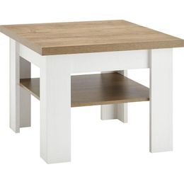 Home Affaire Couchtisch &raquo;Beauvais, Beistelltisch, Wohnzimmertisch, Sofatisch, Tisch&laquo; quadratisch, mit Ablagefach, 70 cm breit wei&szlig; B/H/T: 70cm x 53cm 
