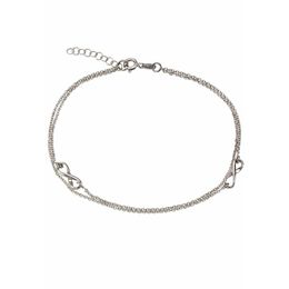 Firetti Fu&szlig;kette &raquo;Schmuck Geschenk Silber 925 K&ouml;rperschmuck Ankerkette&laquo; silber Silber 925 (Sterlingsilber) Fu&szlig;kette