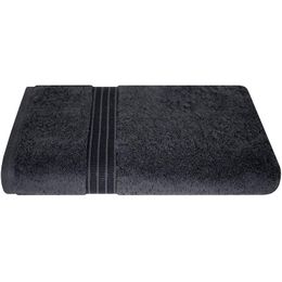 Dyckhoff Duschtuch &raquo;Siena&laquo; mit Bord&uuml;re grau Frottier, Obermaterial: 100% Baumwolle B/L: 70cmx140cm, 1 Stk., Frottier
