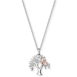 Engelsrufer Damen Kette mit Anh&auml;nger &raquo;Lebensbaum&laquo; gold Silber 925 (Sterlingsilber), L: 50