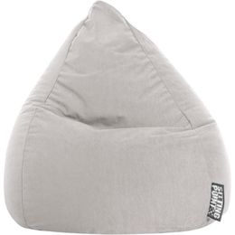 MAGMA Sitzsack &raquo;BeanBag EASY L&laquo; 1 Stk. tlg. grau Bezug: 100% Polyester B/H/T: 90cm