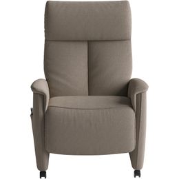 Sit & More sit&more TV-Sessel &raquo;Cremona Comfort&laquo; wahlweise manuell oder elektrischer Funktion mit Akku braun 98% Polyester, 2% Polyamid Flachgewebe, Ergonomie S1,