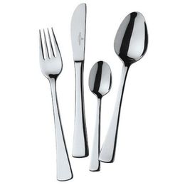 Besteck-Set &raquo;Caracas&laquo; modern silber Chromnickelstahl 18/10 24 Stk.